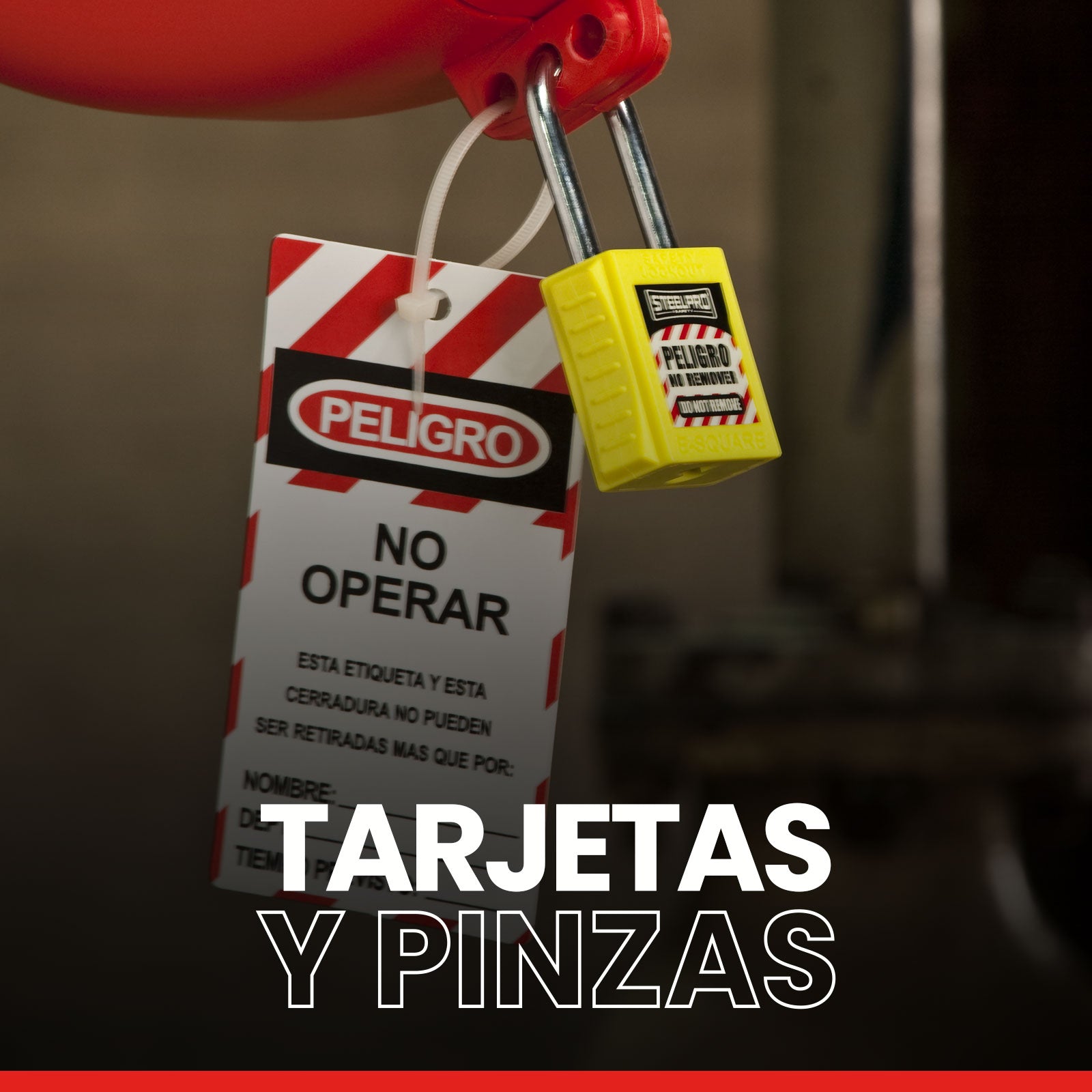 Pinzas Bloqueo LOTO