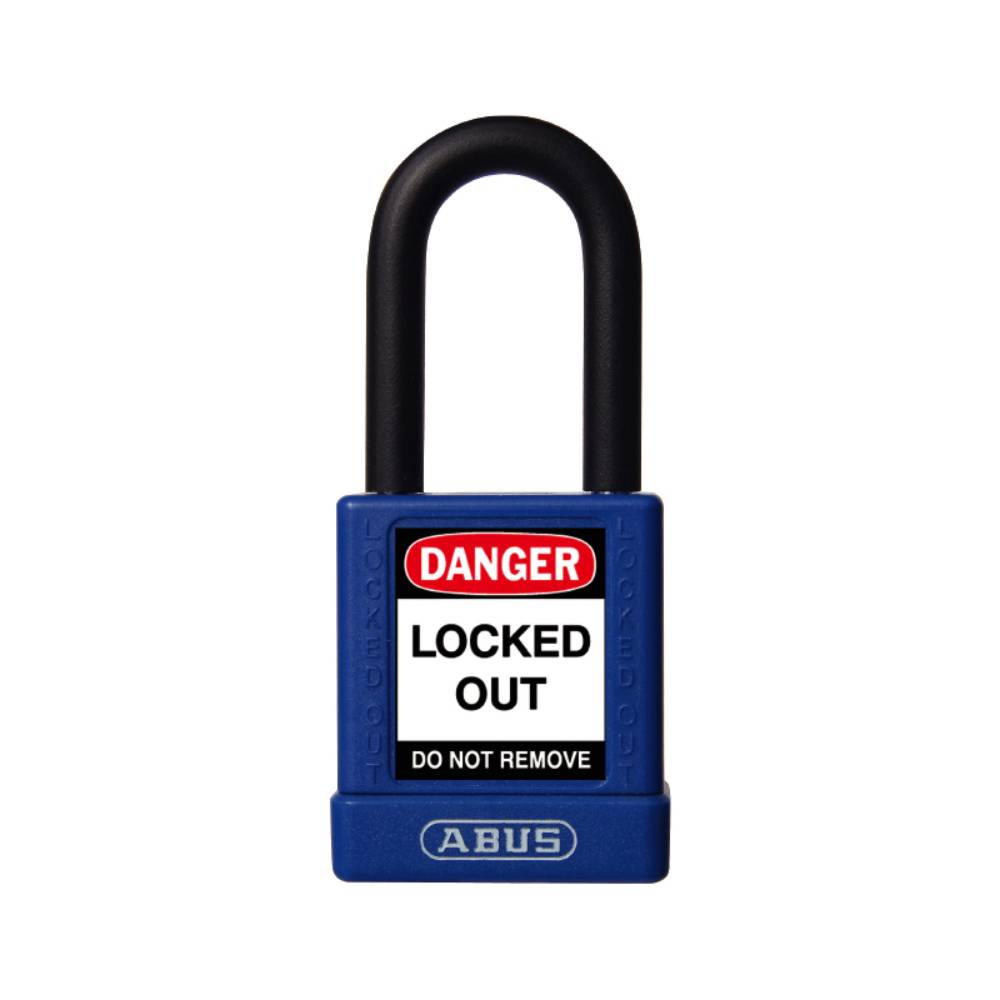 Candado Dieléctrico 7440 HB38 Abus Azul - Bloqueo Loto – Underwork