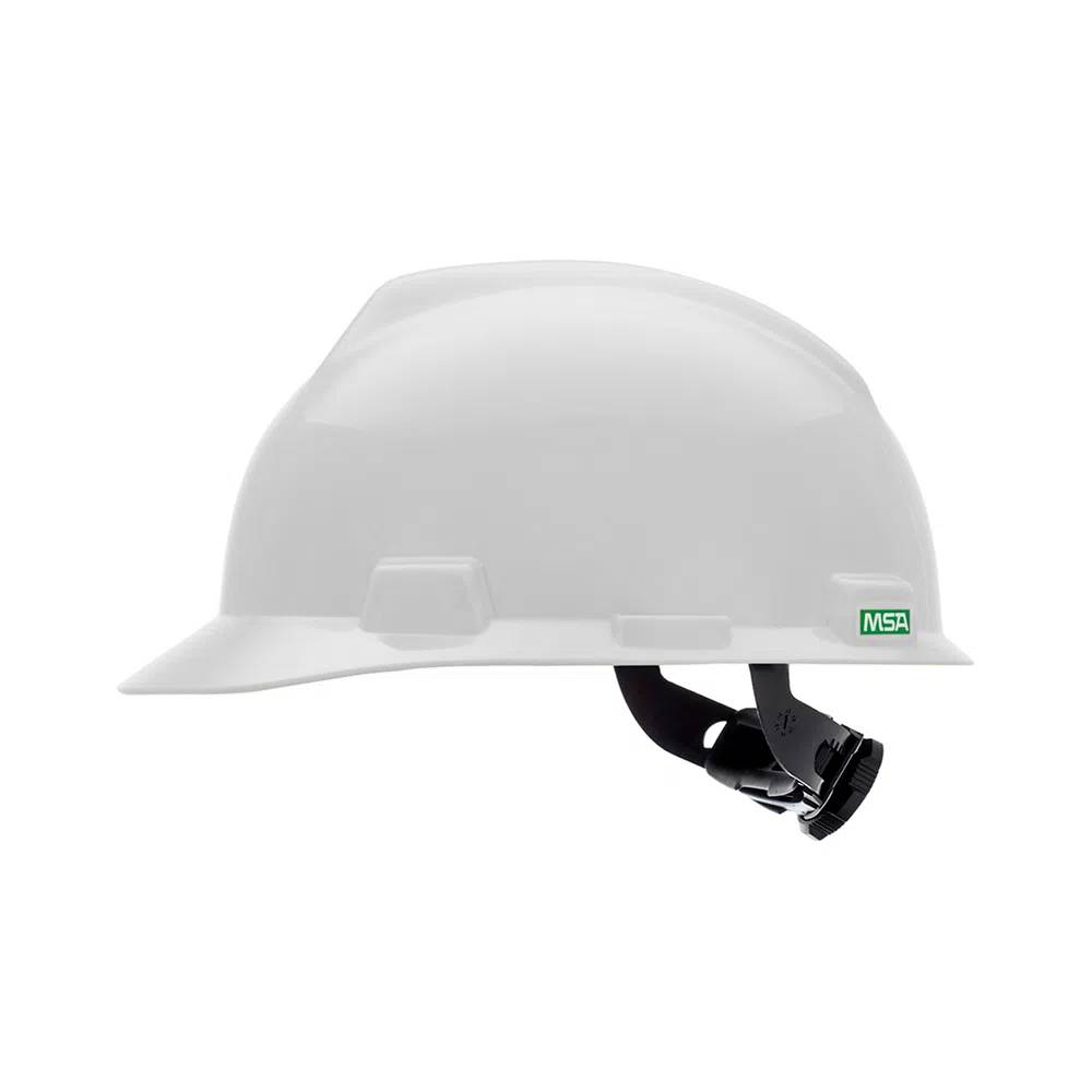 Casco MSA V-Gard Blanco con Barboquejo – Underwork