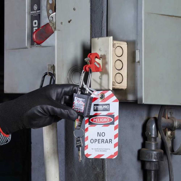 Kit LOTO básico para bloqueo eléctrico - Bloqueo disyuntor